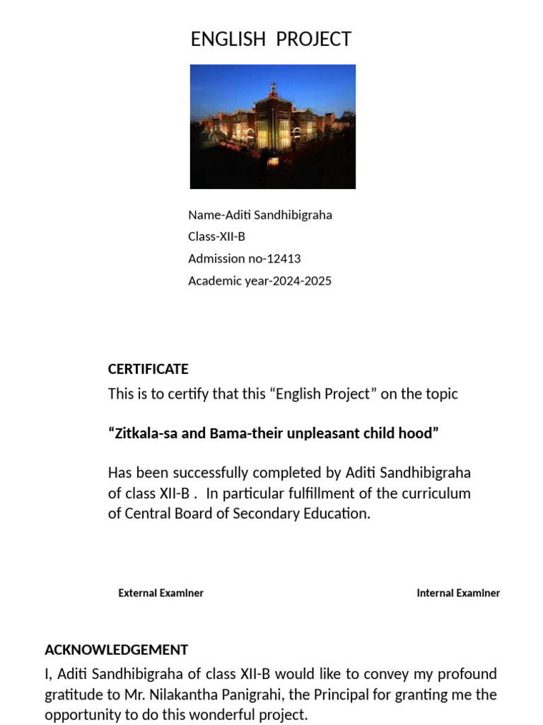 Aditi English Project 12413 | PDF | Psychology Aditi English Project 12413 | PDF | Psychology