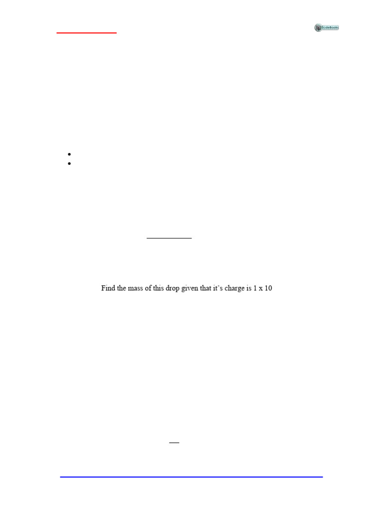 Physics Exam Paper: Electric Fields & Circuits | PDF | Capacitor ...