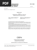 DIN en 1561 Gray Cast Iron | PDF
