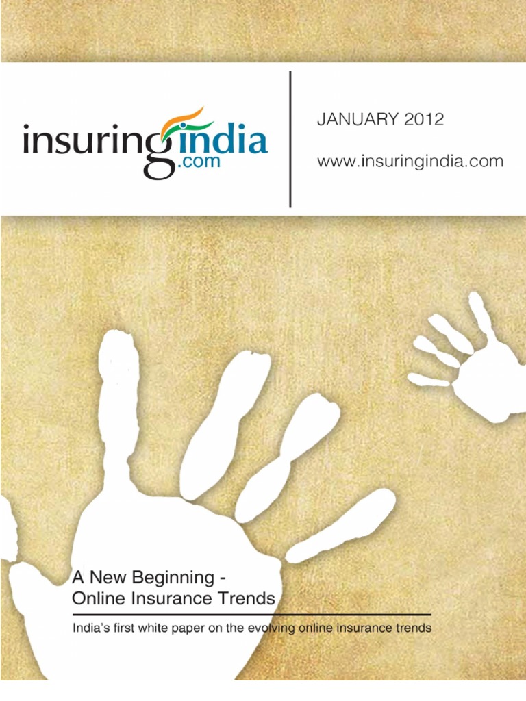 Online Insurance Trends in India | PDF | Economies | Financial Services