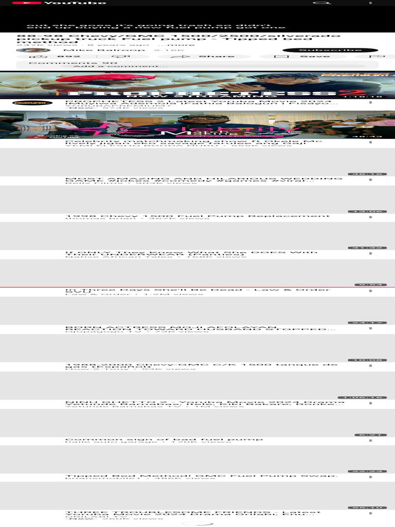 88-98 ChevyGMC 15002500silverado Pickup Truck Fuel Pump - Tipped Bed Method - YouTube | PDF ...