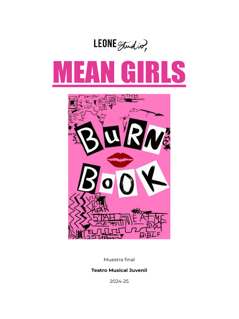 MEAN GIRLS Script | PDF