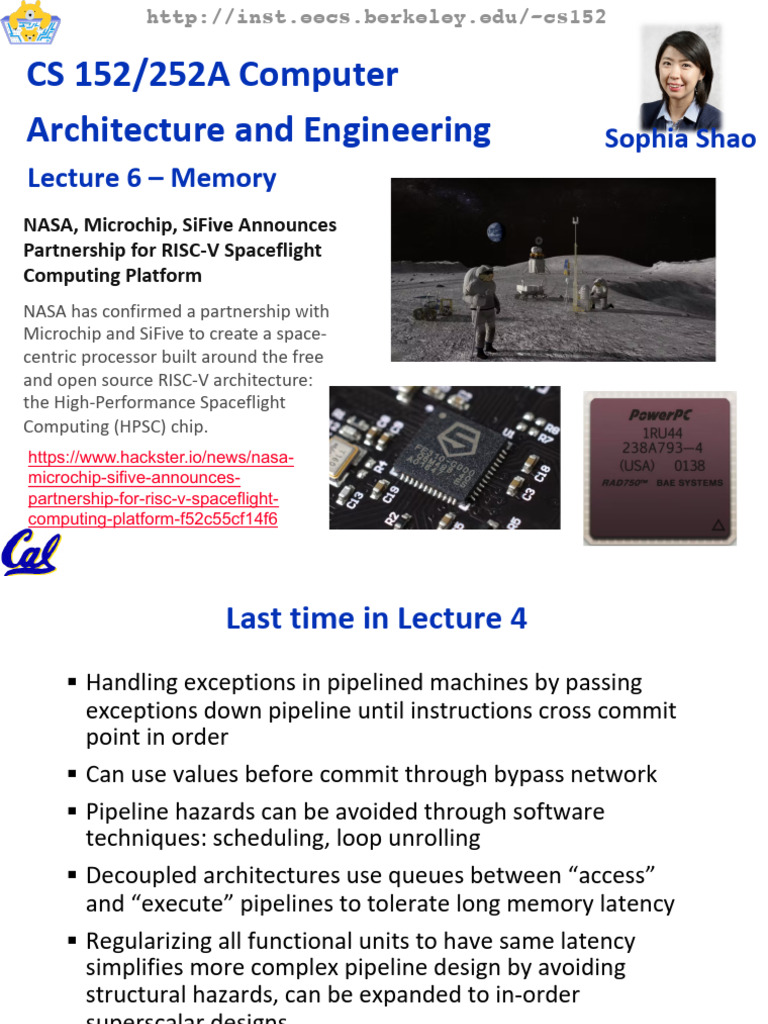 L06 Memory | PDF | Dynamic Random Access Memory | Random Access Memory