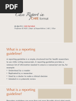 Template For A Case Report | PDF | Medical Diagnosis | Case Report