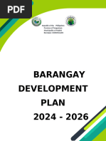 Barangay Lucog Development Plan 2023-2025 | PDF | Water | Water And ...