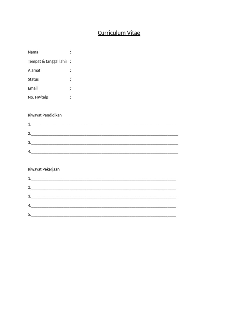 Curriculum Vitae 2 | PDF