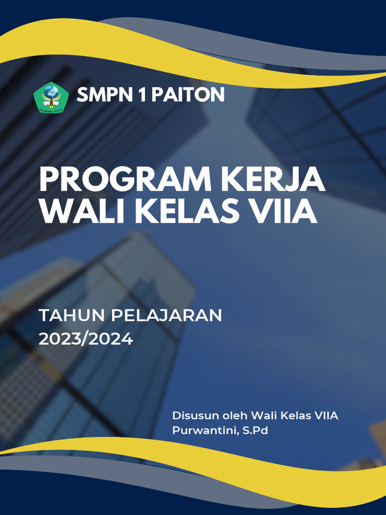 Program Kerja Walas | PDF