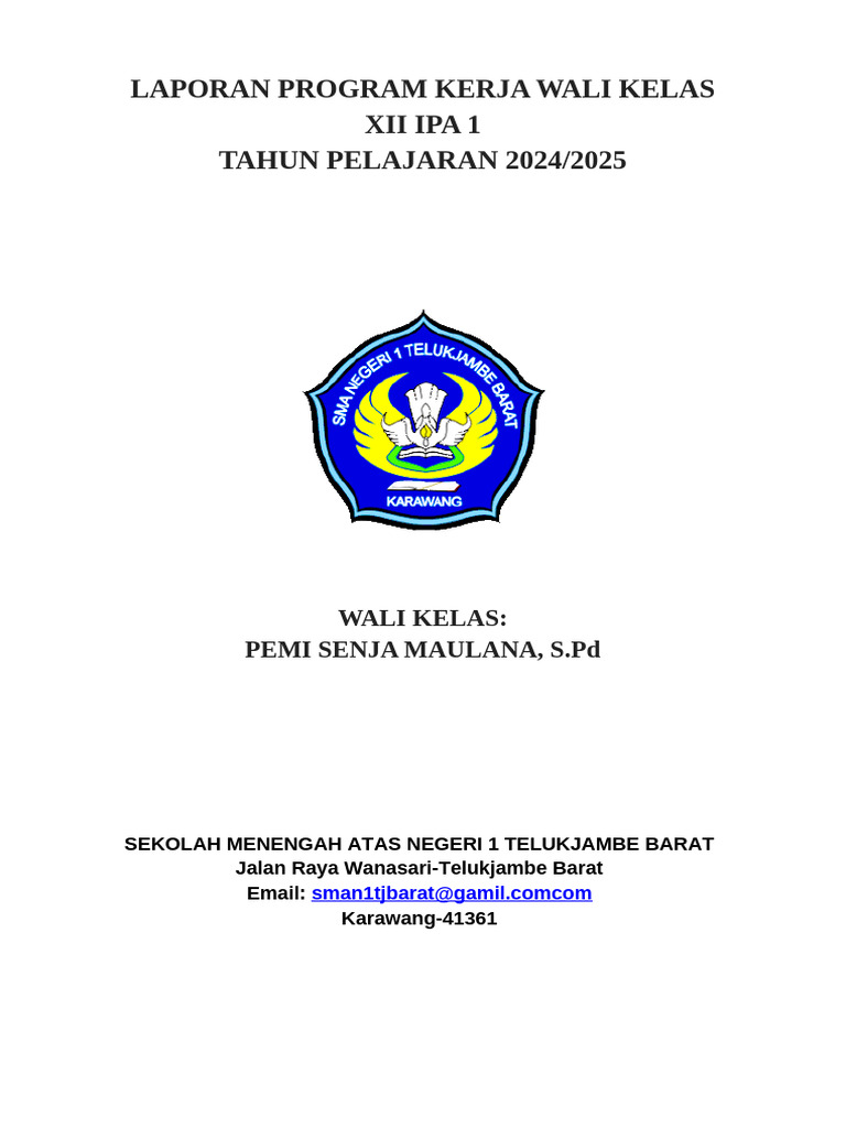 Program Wali KLS 2024 | PDF