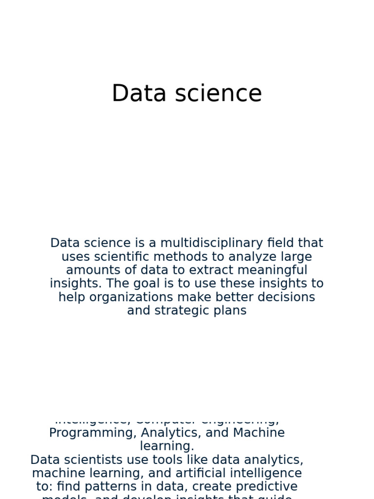 Data Science-2 | PDF