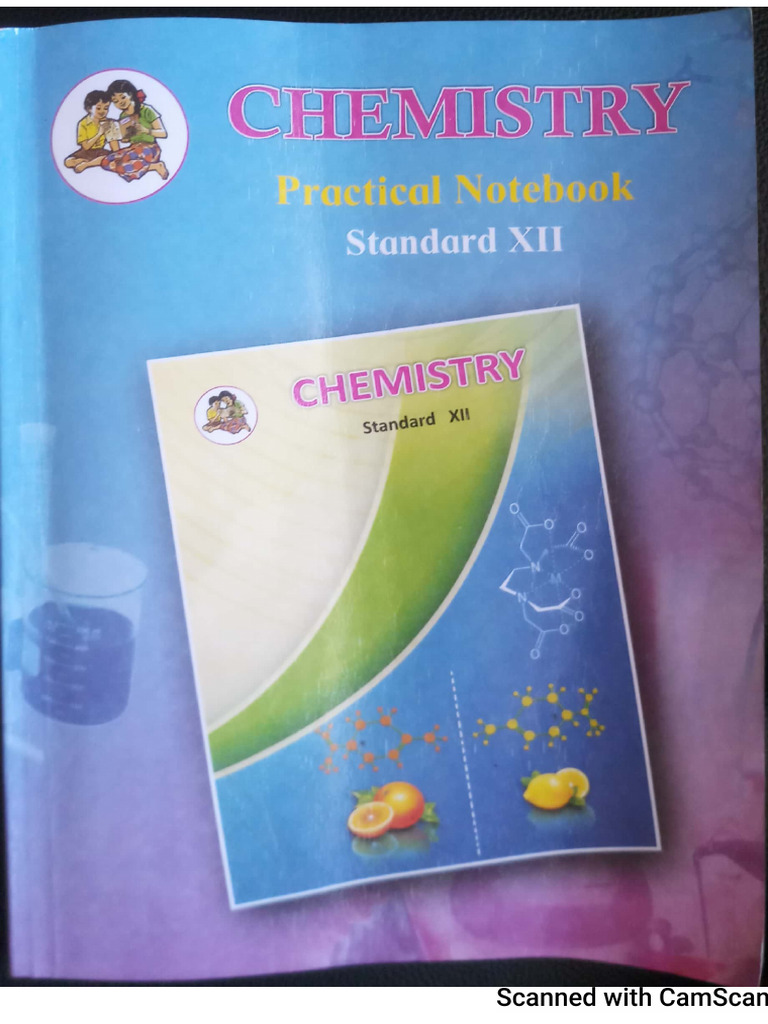 Chemistry Practical Book | PDF