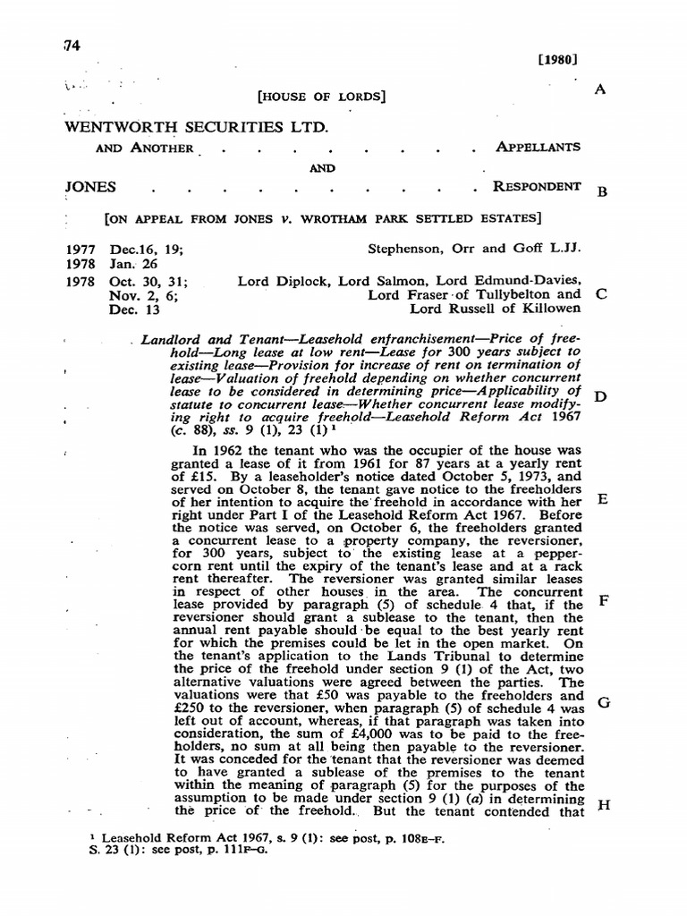 Tullybelton Estate Leasehold Appeal | PDF | Leasehold Estate | Lease