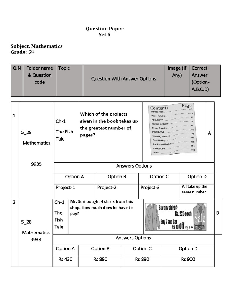 set-5-maths-class-v | PDF | Angle | Elementary Geometry