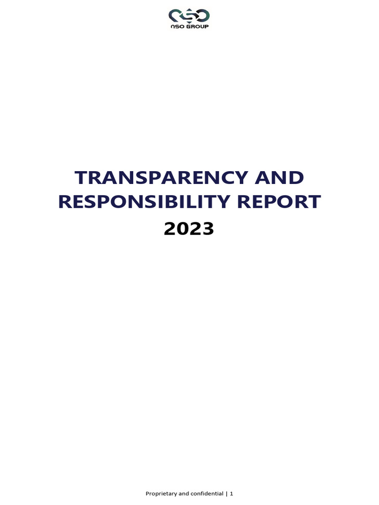 2023-Transparency-and-Responsibility-Report | PDF | Human Rights | Due ...
