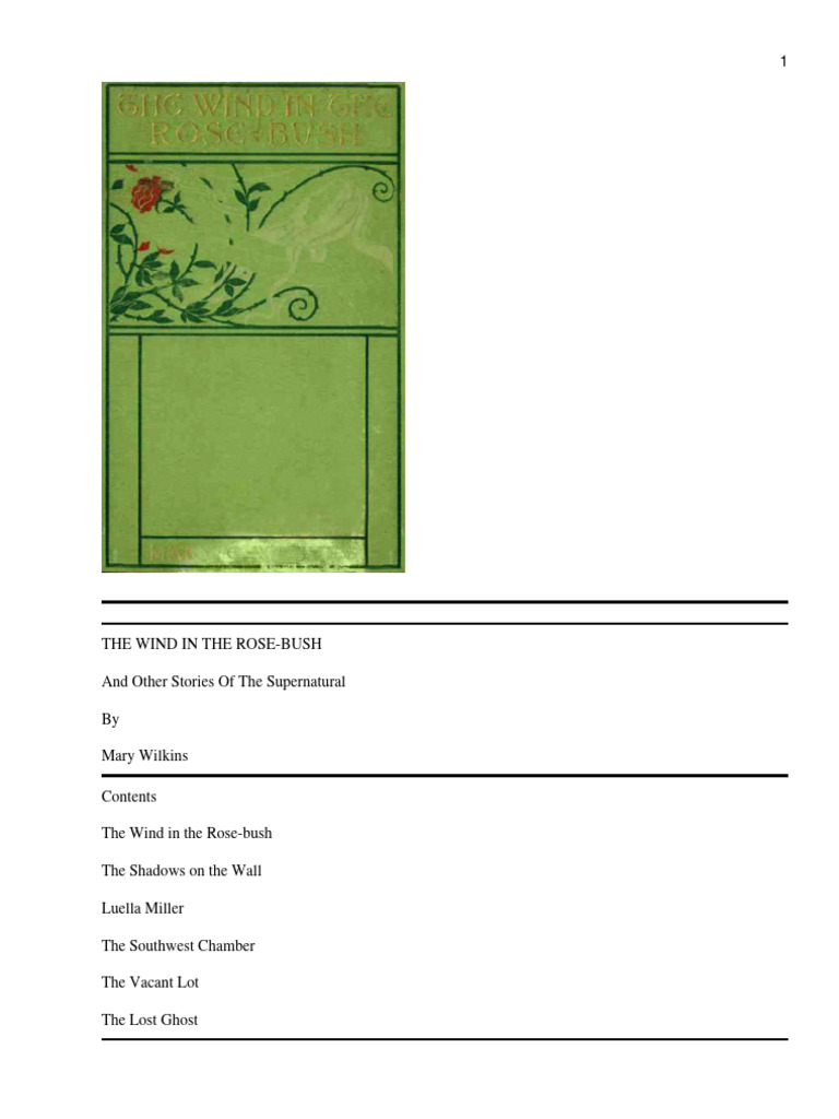 The_Wind_in_the_Rose-Bush | PDF