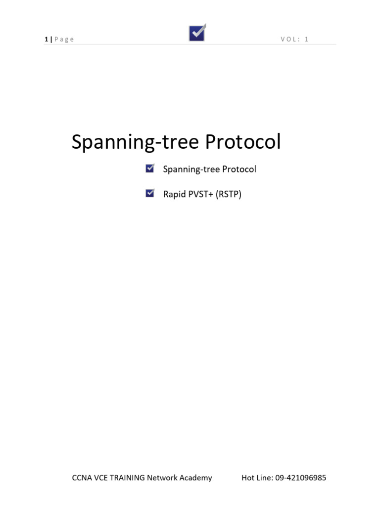 Spanning-Tree Protocol | PDF
