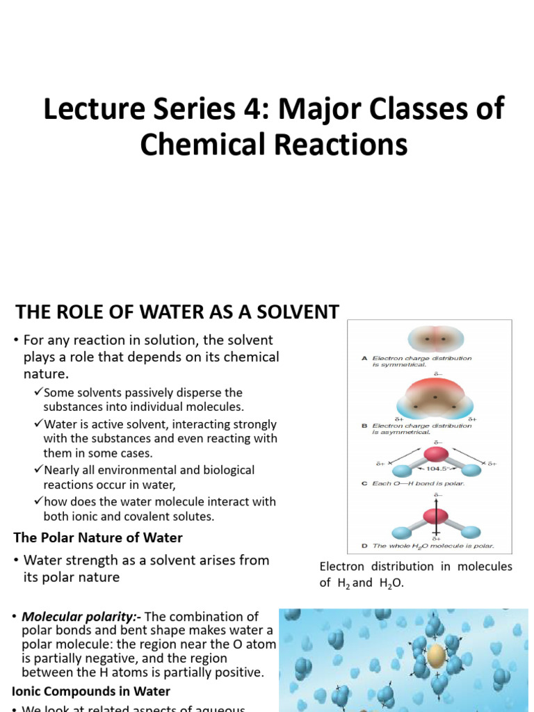 Chapter - 4 - Chemical Reactions | PDF | Ionic Bonding | Chemical Reactions