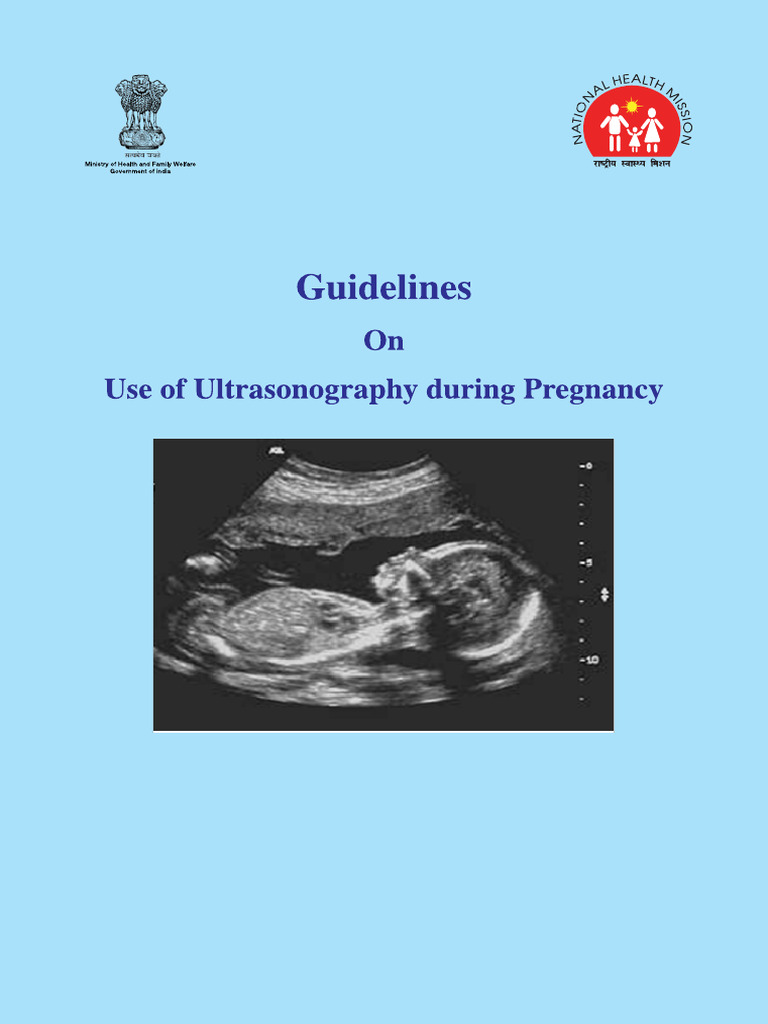 USG Guidelines for Pregnancy in India | PDF | Pregnancy | Obstetrics