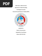 Relationship Assessment Scale | PDF | Behavioural Sciences | Cognition