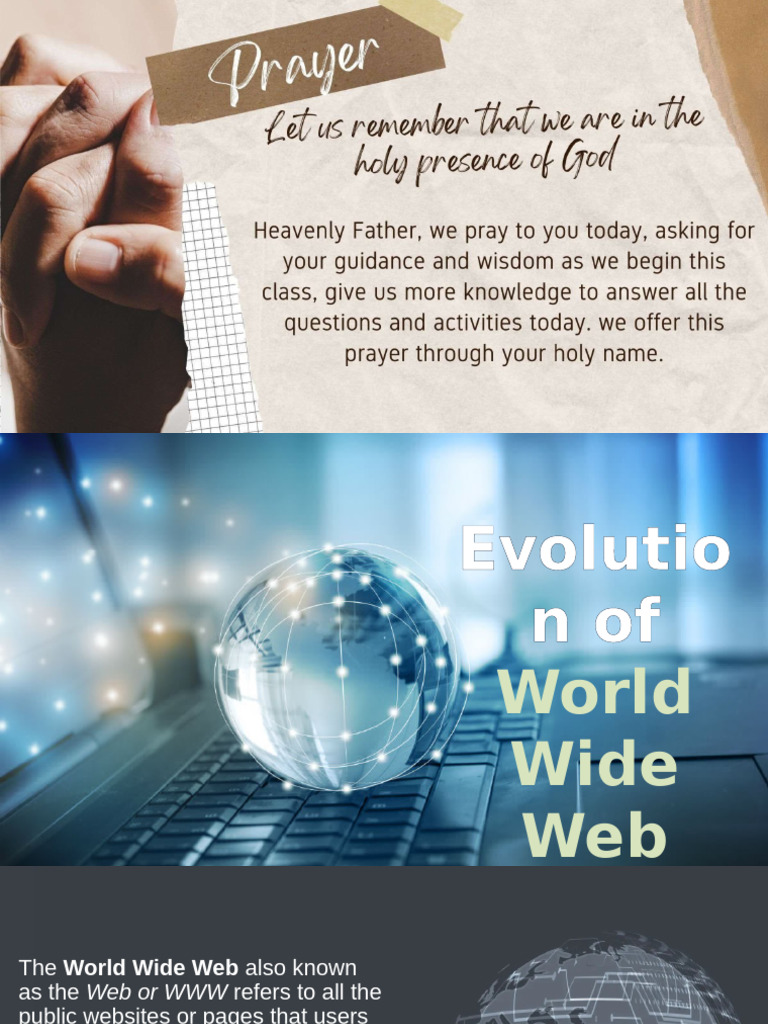 The World Wide Web Part 1 Pdf World Wide Web Internet Web