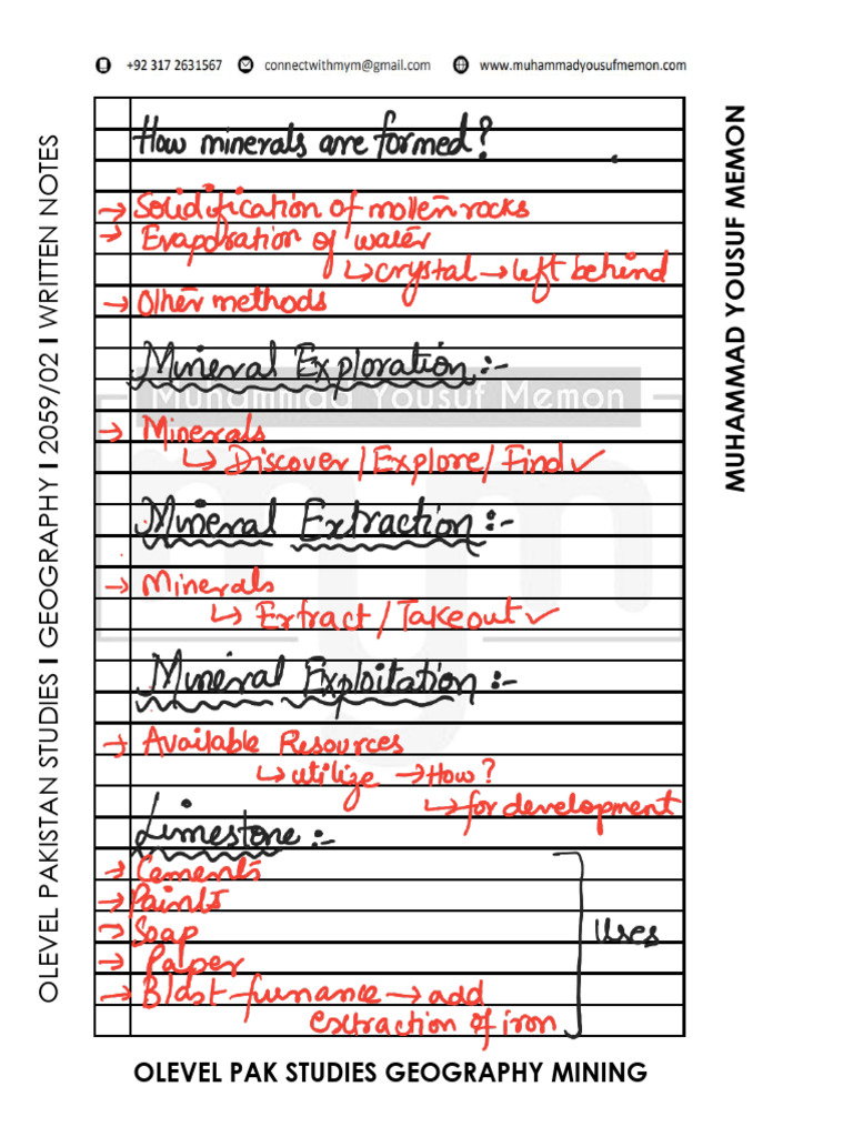 Mining Key Notes | PDF | Social Science Methodology | Nationalism