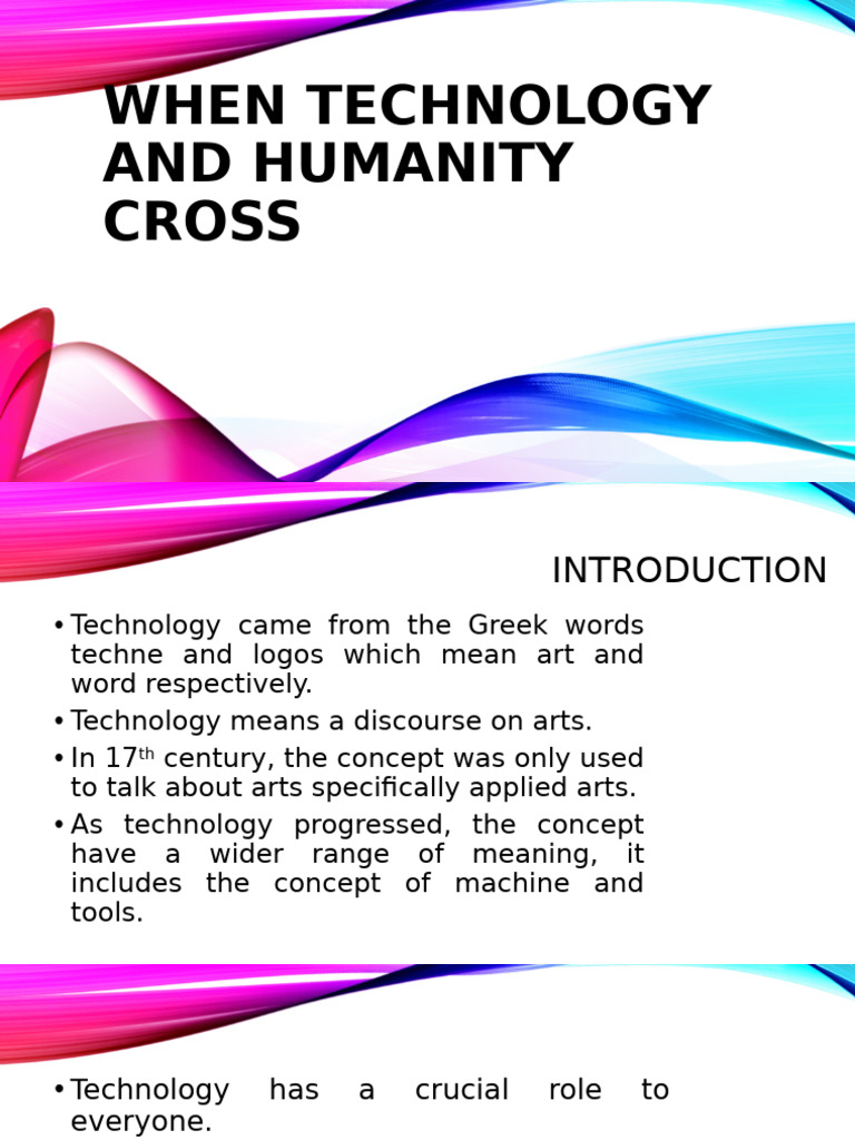 When Technology and Humanity Cross-1 | PDF | Mobile Phones | Desktop ...