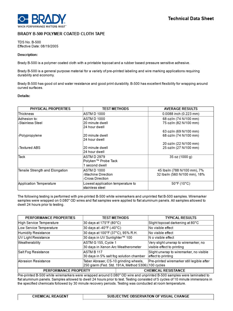 BRA.Marker_for_earthing-500_EN | PDF | Specification (Technical ...