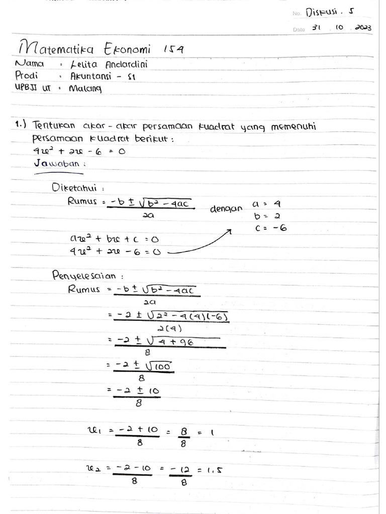 Diskusi 5 - Lelita Andardini | PDF