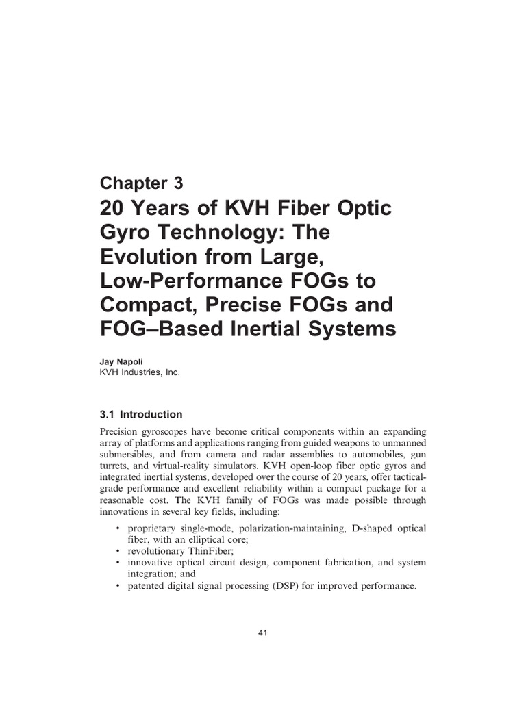 PM303_ch3 | PDF | Optical Fiber | Inertial Navigation System