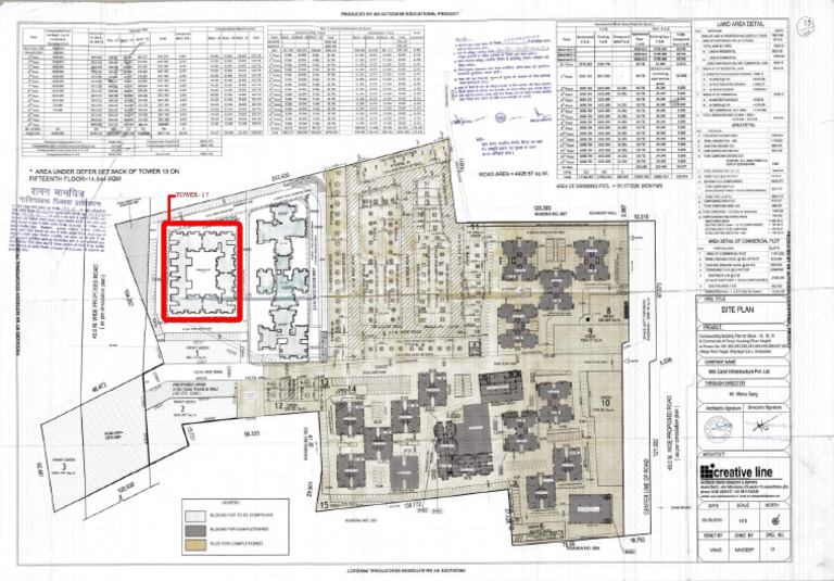 ApprovedMap-3325Site Plan JSK | PDF