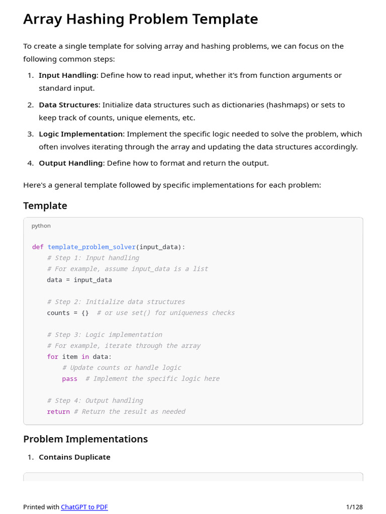 NeetCode_150_GPT | PDF | Mathematical Optimization | Computer Programming
