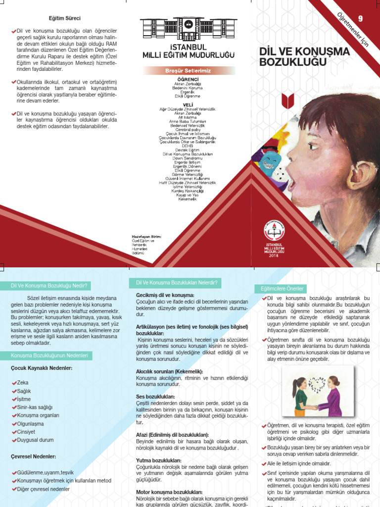 Broşür Dil Konuşma BZK | PDF