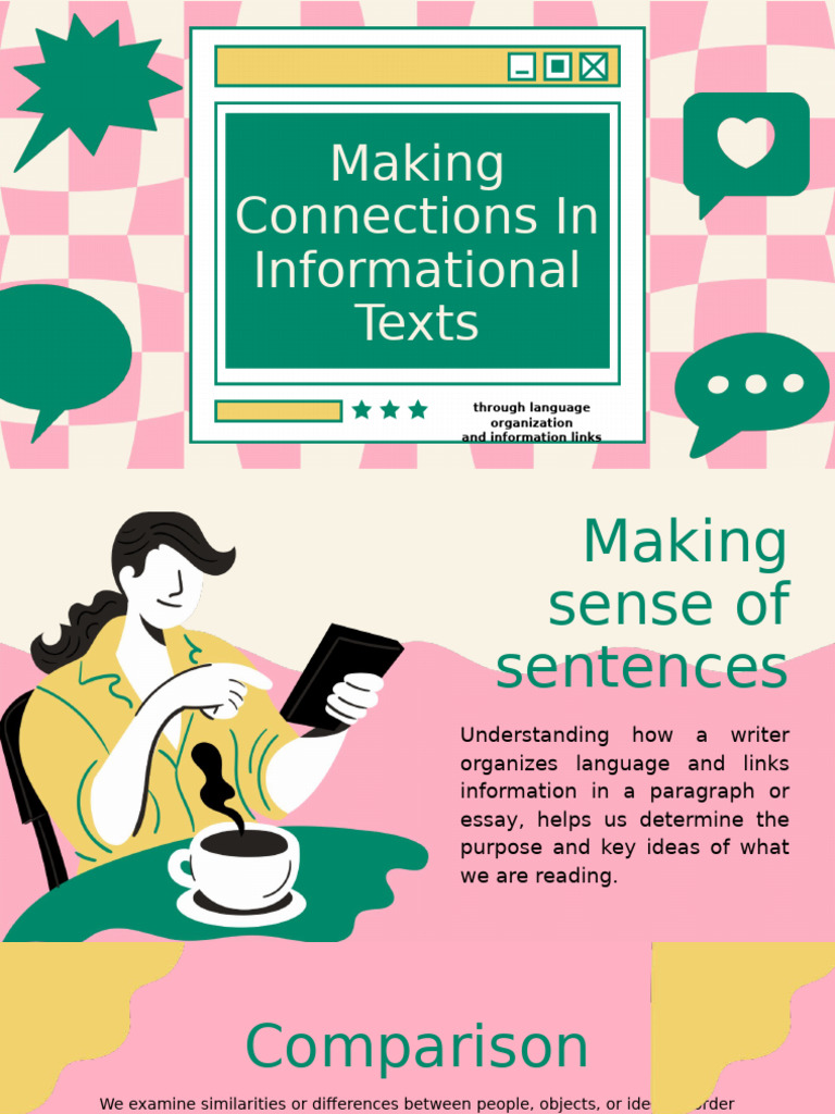 Making Connections in Informational Text Lesson For High School | PDF ...
