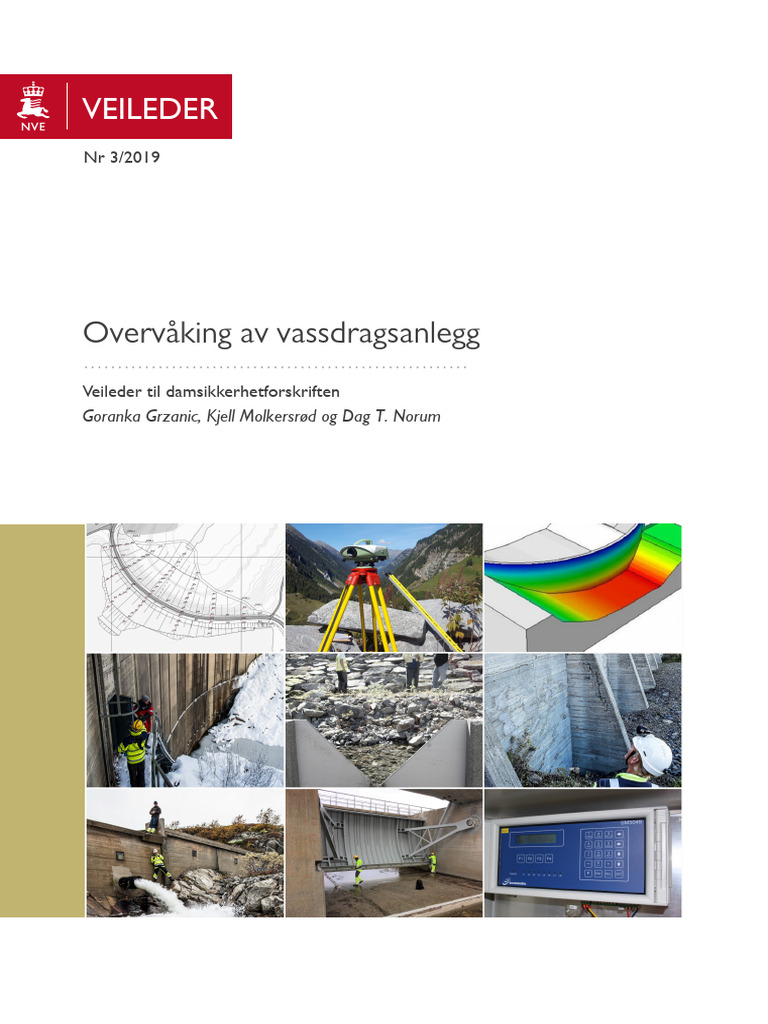 Veileder 3-2019 Overvåking Av Vassdragsanlegg | PDF