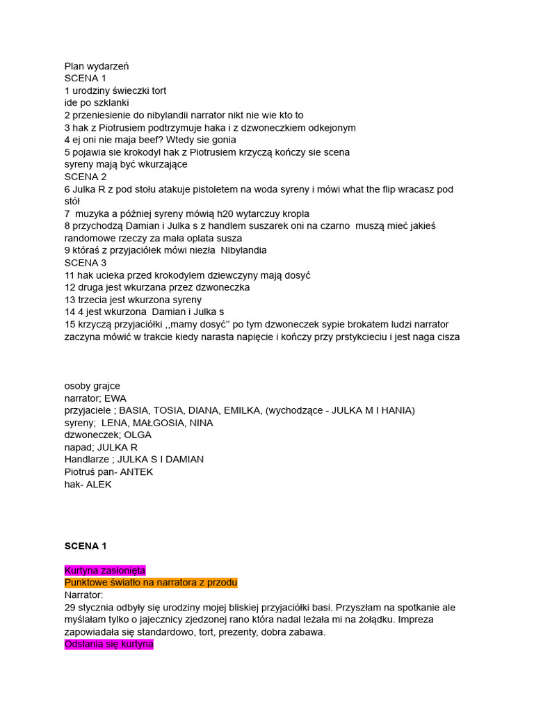 Lepszy Scenariusz | PDF