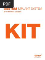 Osstem Implant Kits & Components Guide | PDF | Screw | Drill