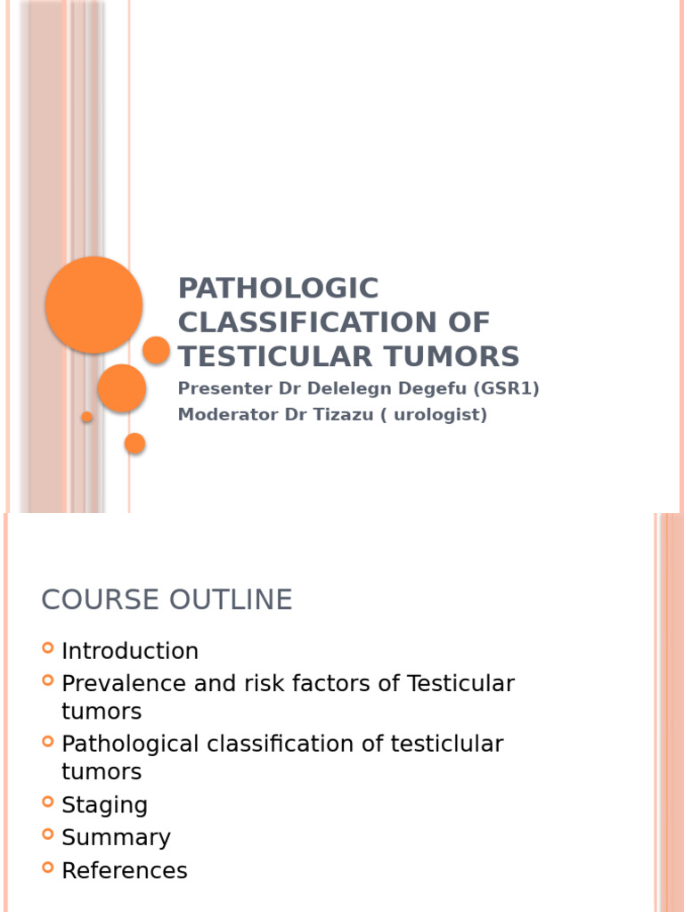 Pathologic Classification of Testicular Tumors1 | PDF | Clinical ...