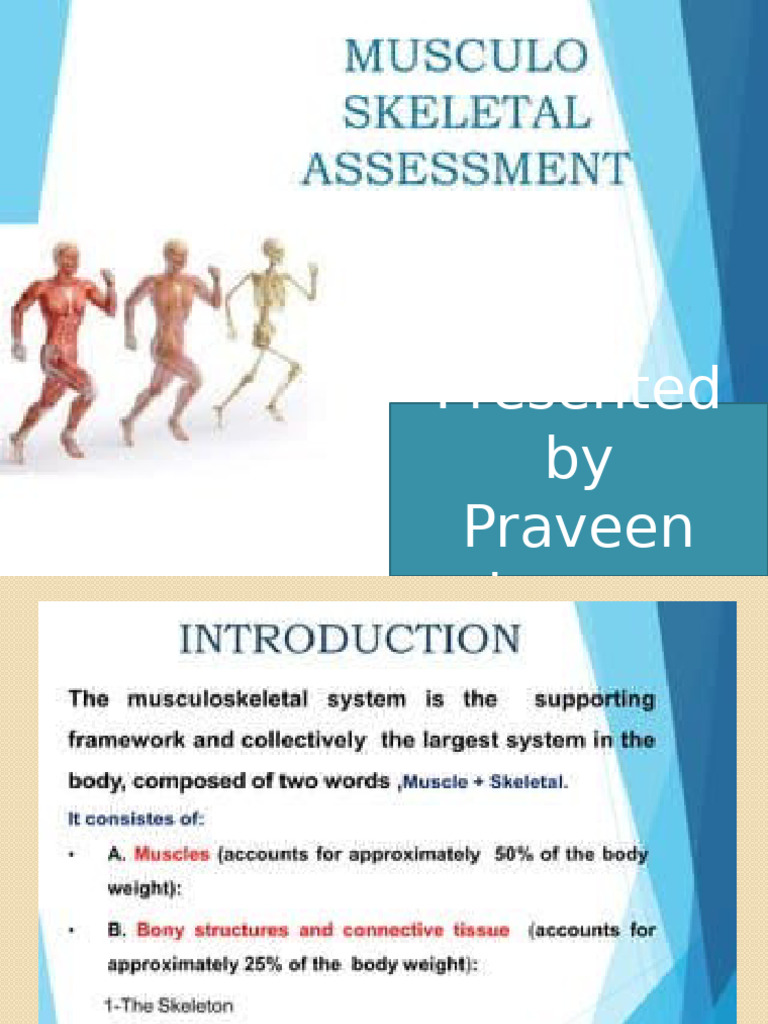 Assessment of Musculo Skeletal | PDF