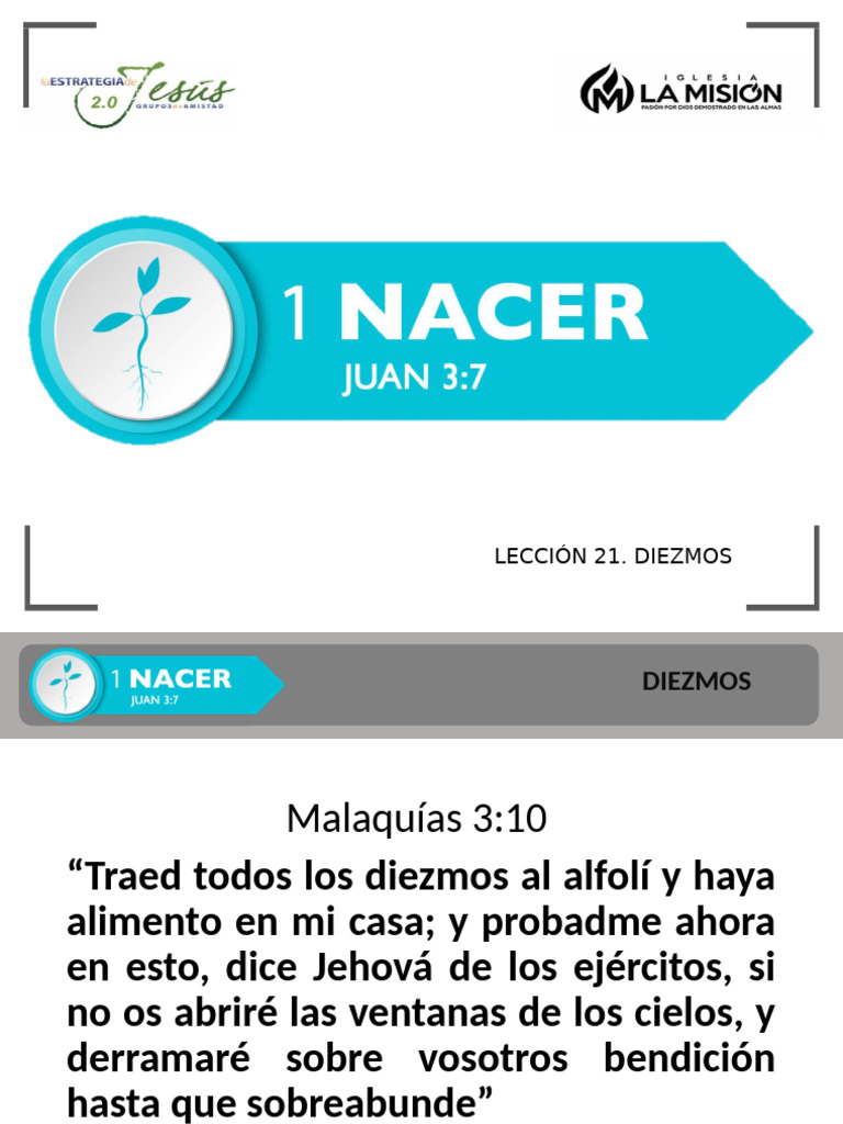 Lección 21 Diezmos | PDF | Abrahán | Diezmo