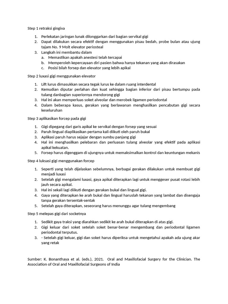 Step 1 Retraksi Gingiva | PDF