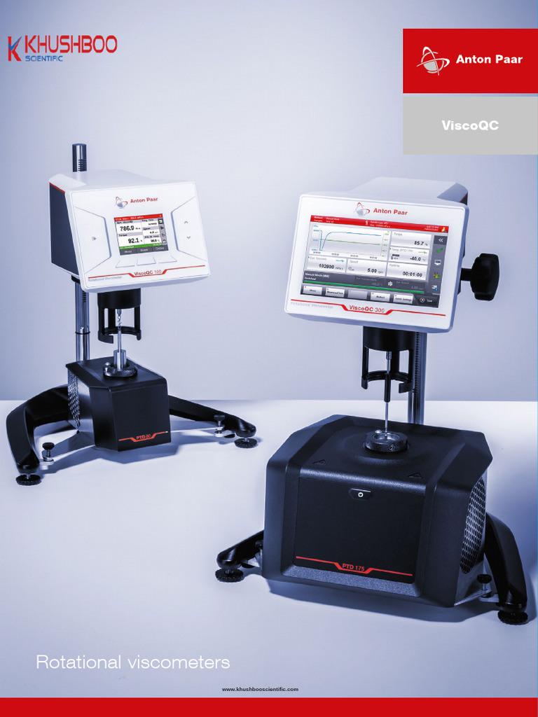 KSPL Viscometer Anton Paar | PDF