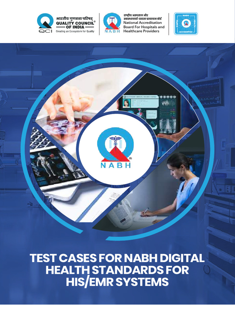 HIS/EMR Testing Guide for NABH | PDF | Electronic Health Record ...