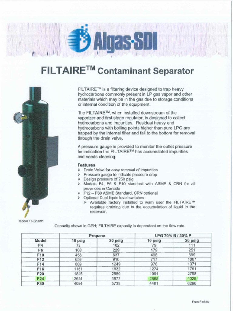 Gas Filtaire | PDF