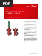 Mokveld Product Sheet Axial Check Valve Water | PDF
