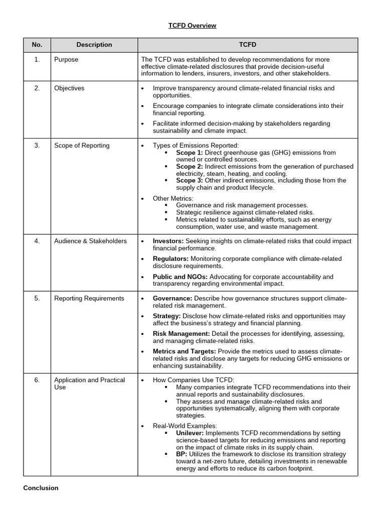 TCFD v2 | PDF | Natural Environment | Climate Change