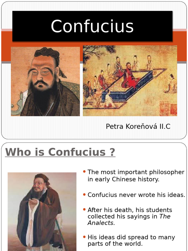 Confucius | PDF