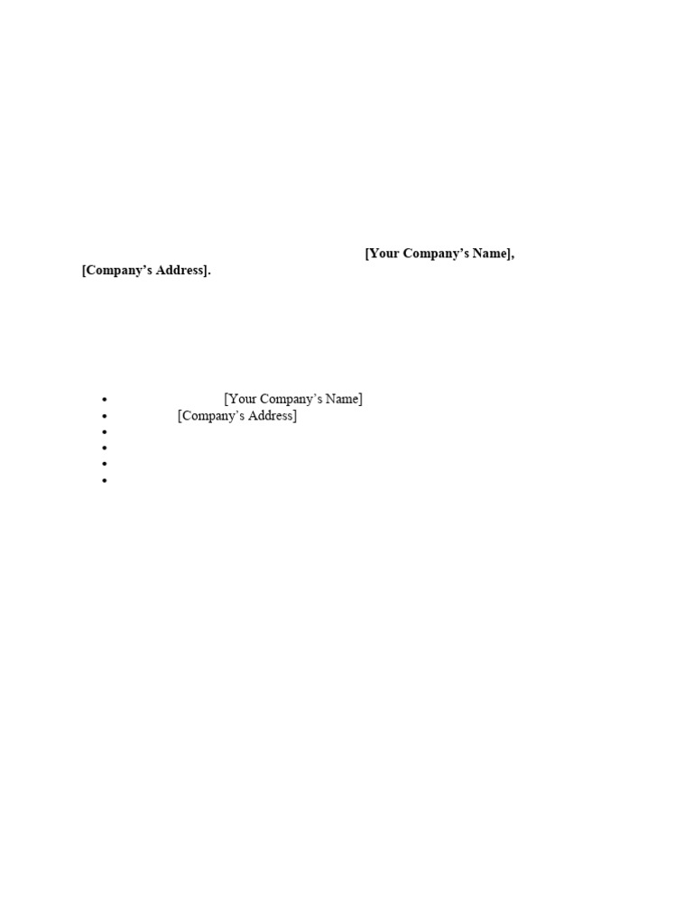 Site Verification Letter | PDF