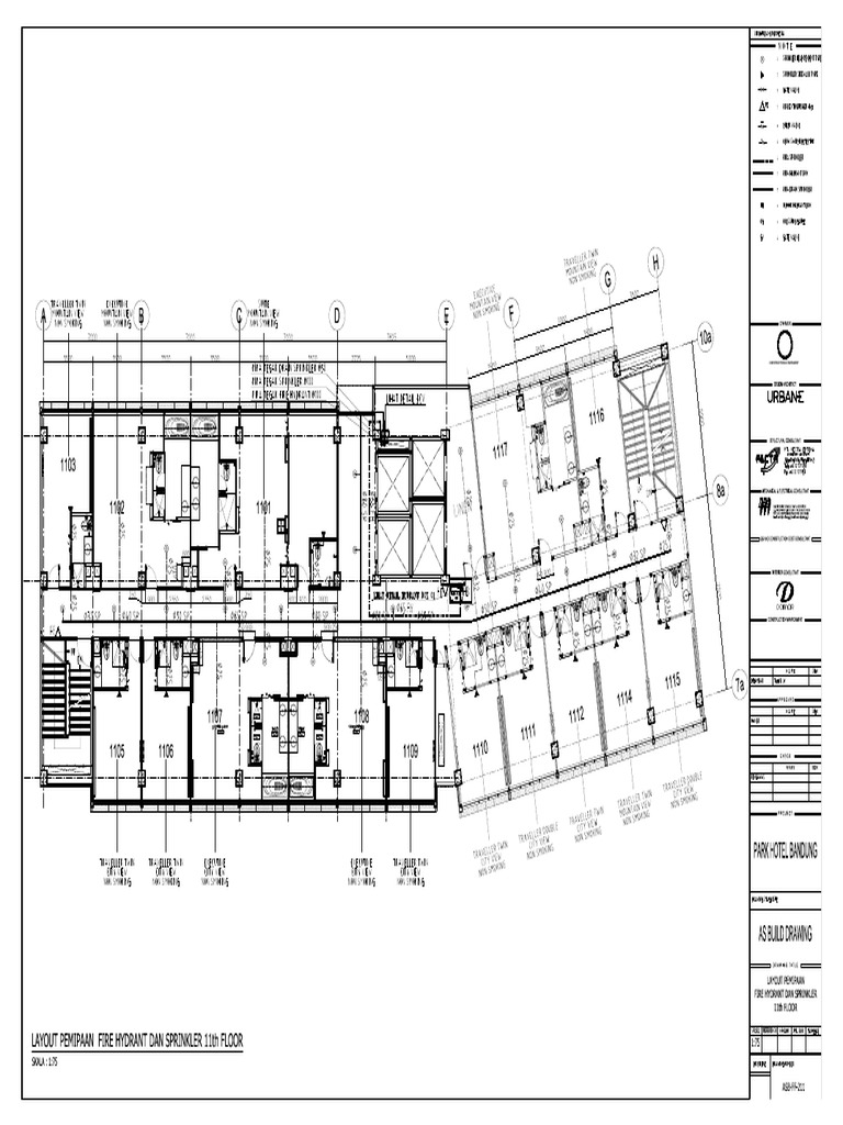 ASB-FF-211 Layout 11th Floor Sprinkler Hydrant-Layout1 | PDF