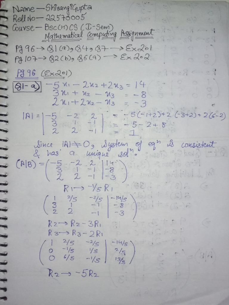 Mathematics For Computing | PDF