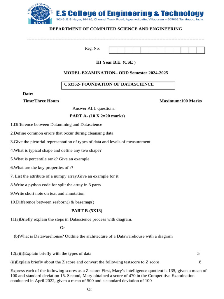 fds modal | PDF | Scatter Plot | Standard Score