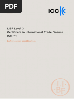 Study Materials for IIBF Trade Finance | PDF